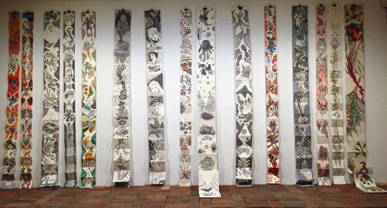 Concertina Books and Drawings – Irene Christensen