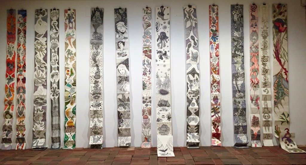 Concertina Books and Drawings – Irene Christensen